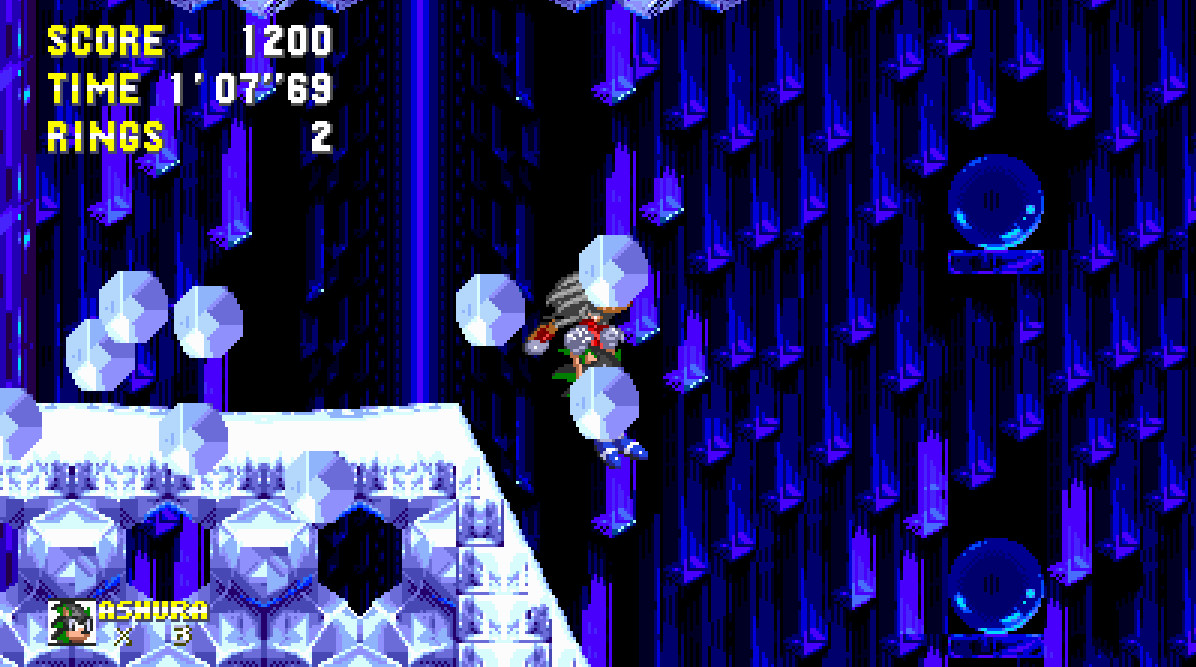 Sonic 3D in 2D Glitches: Sonic 3 with Bluckles Mod for Sonic 3 A.I.R ...