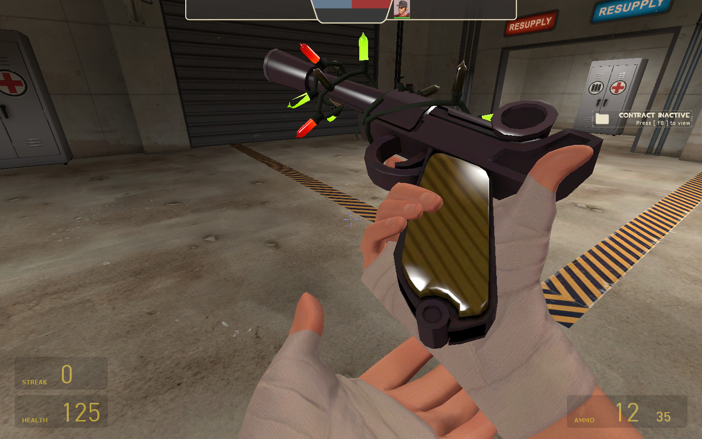 Team Colored Luger [2022 Fix] Mod for Team Fortress 2 | TF2 Mods