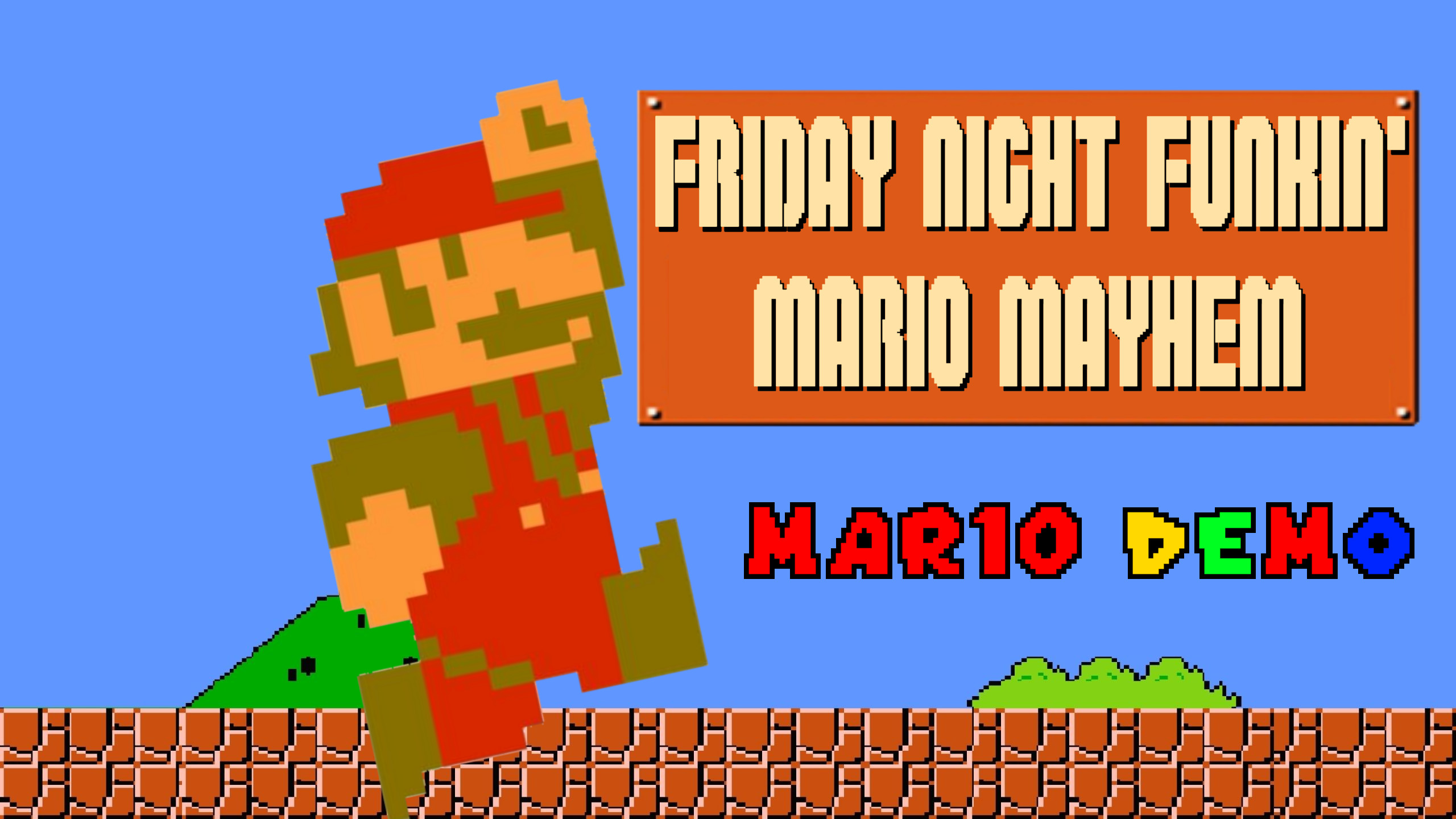 Friday Night Funkin' Mario Mayhem | MAR10 DEMO Mod for Friday Night ...