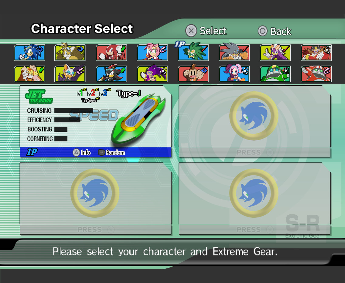PS5 Button Prompts [Sonic Riders (GameCube)] [Mods]