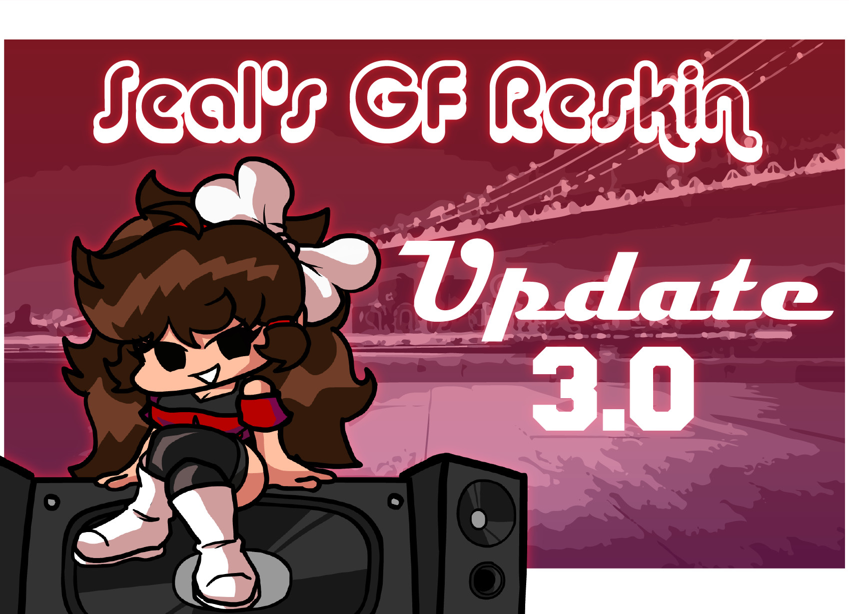Seal's GF Reskin Mod for Friday Night Funkin' | FNF Mods
