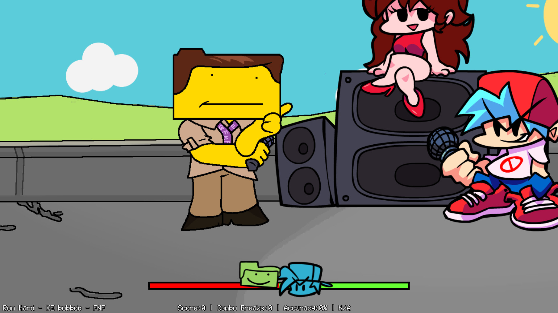 MatPat Ron (SkinMod) [Friday Night Funkin'] [Mods]