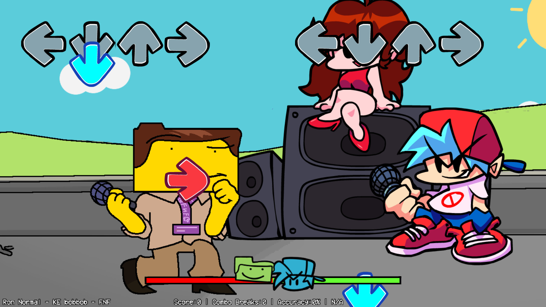 MatPat Ron (SkinMod) [Friday Night Funkin'] [Mods]