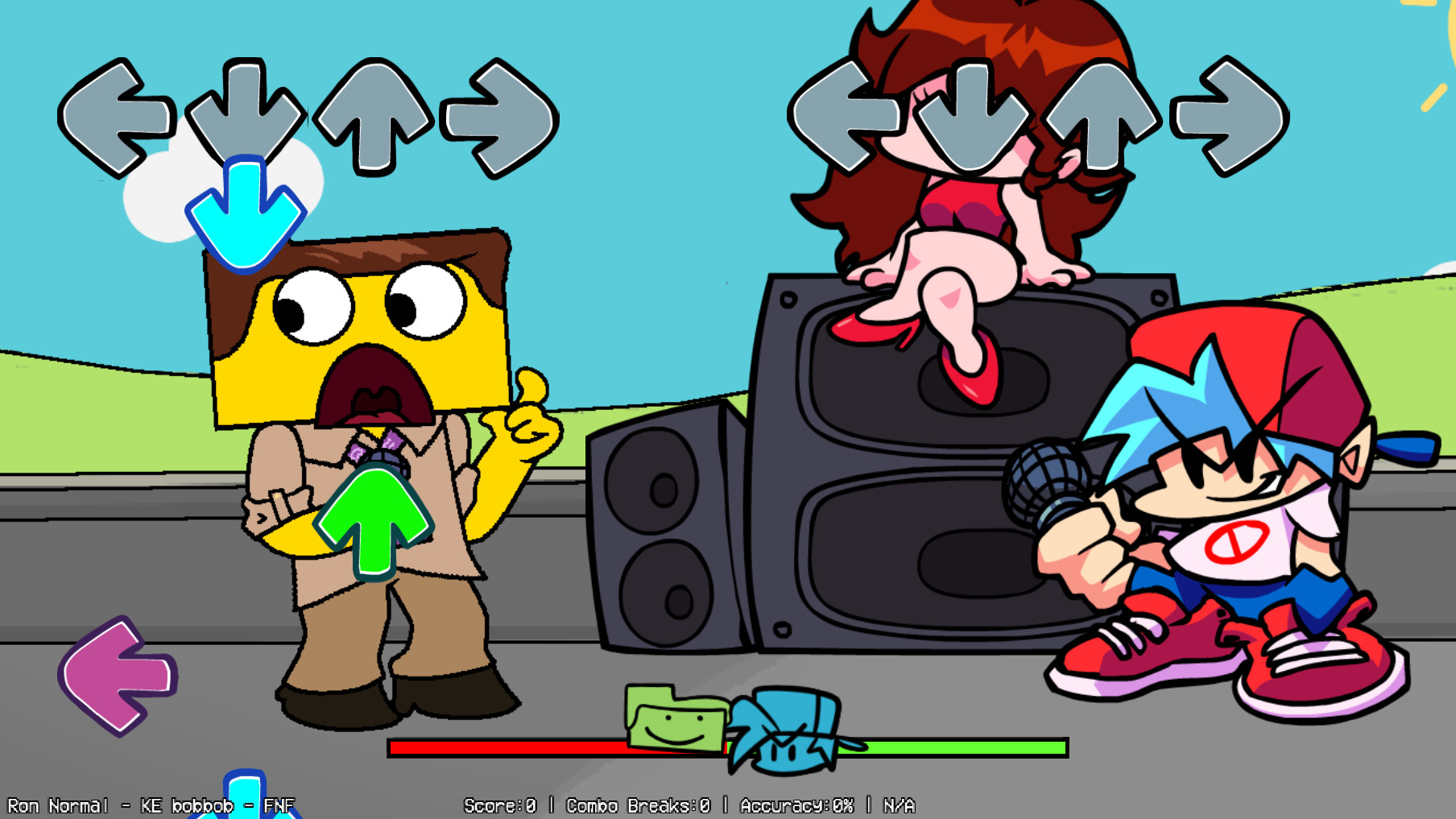 MatPat Ron (SkinMod) [Friday Night Funkin'] [Mods]