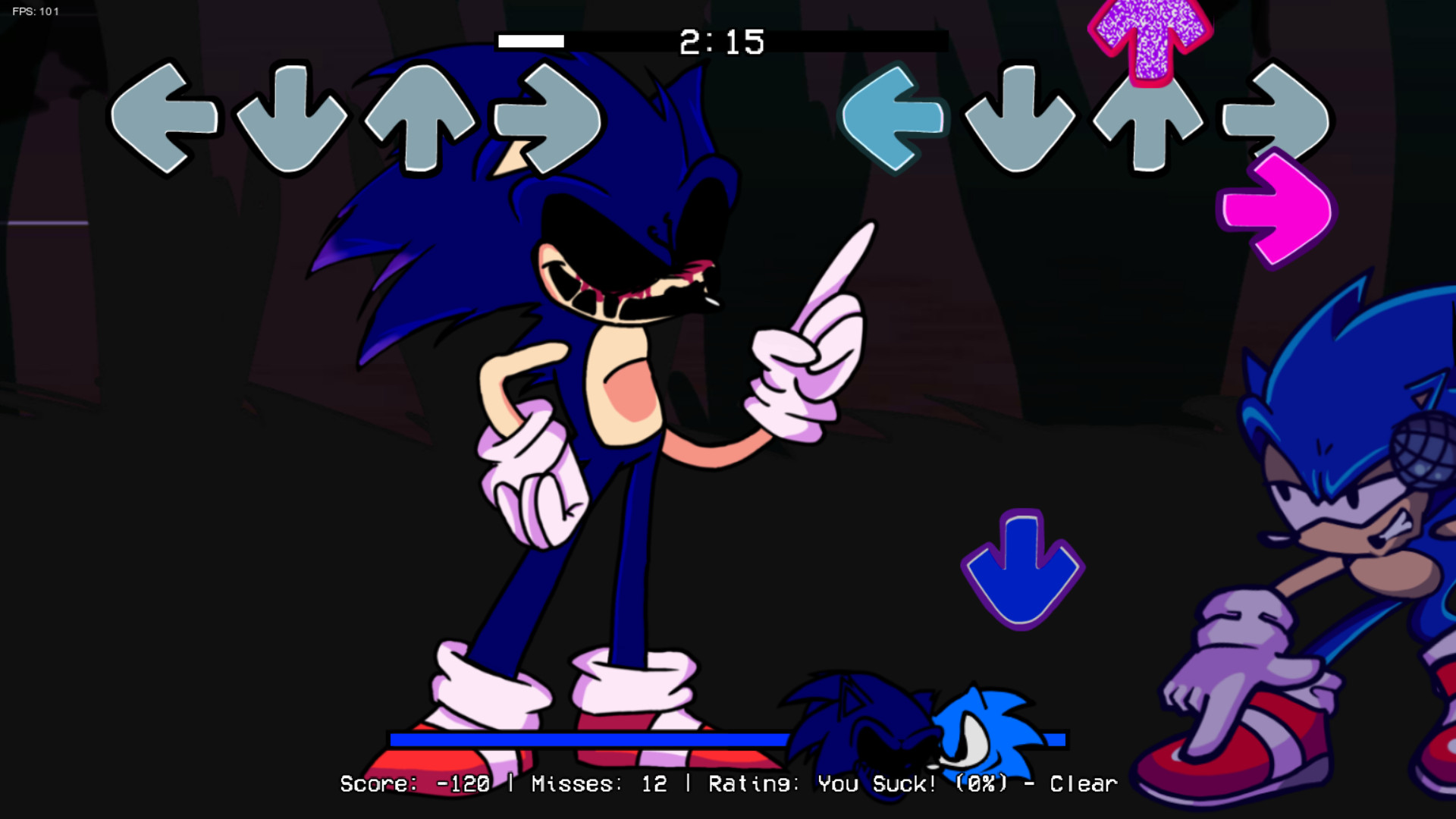 Sonic Fights Back(Pretty much done Version) Mod for Friday Night Funkin ...