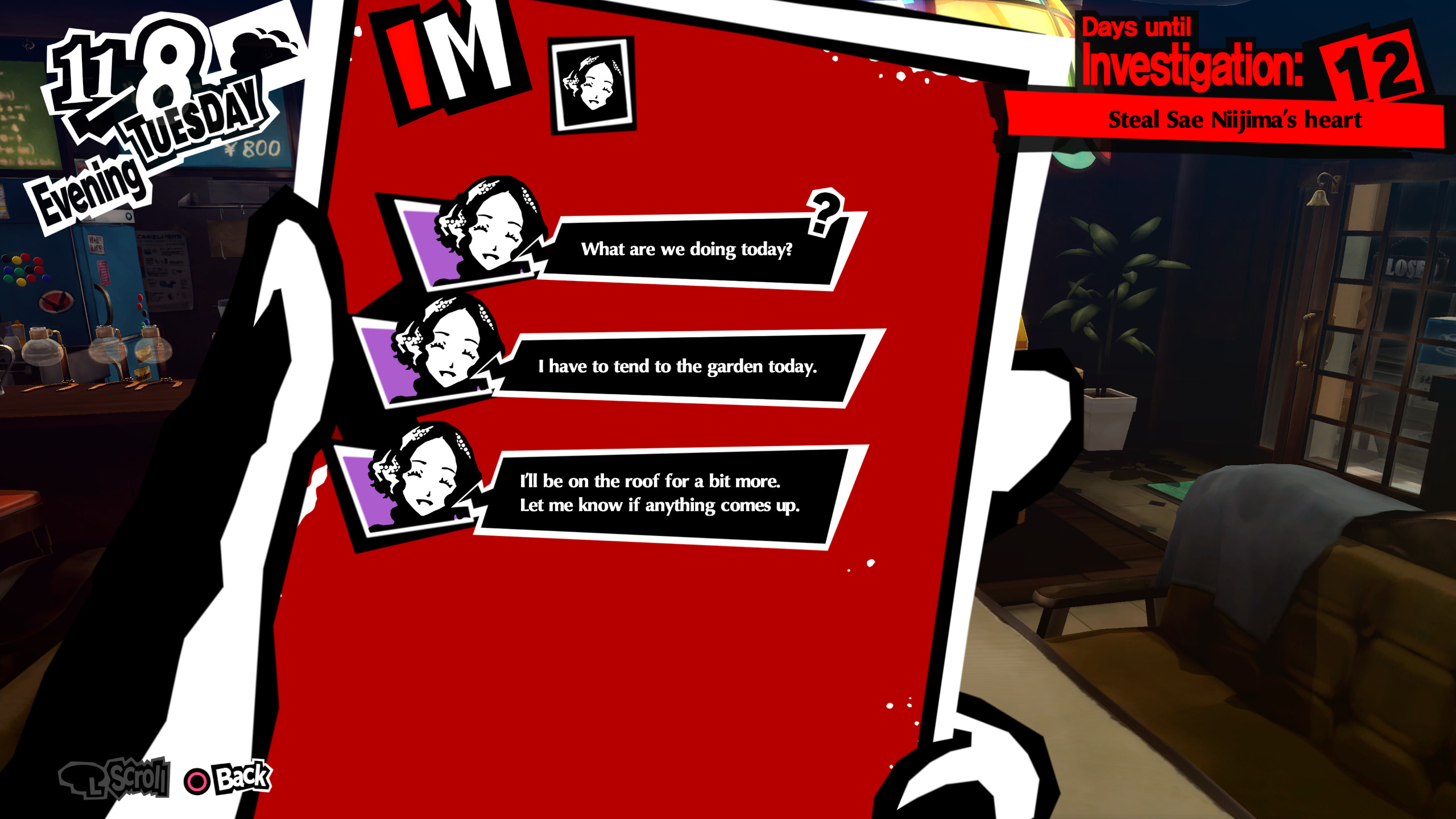 Haru's Results Icon over Haru's IM Icon Mod for Persona 5 | P5 Mods