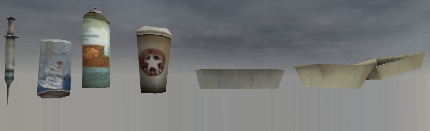 Cut HL2 Garbage Composite Props Mod for Source Engine | Source Mods