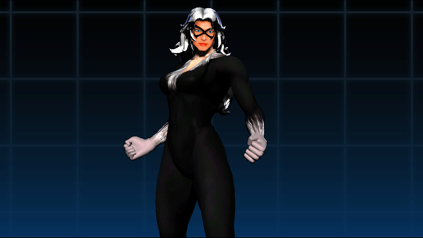 Classic Black Cat Mod for Ultimate Marvel vs Capcom 3 | UMvC3 Mods