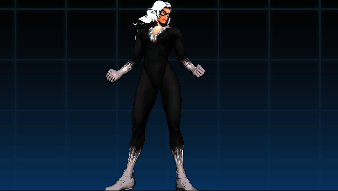 Classic Black Cat Mod for Ultimate Marvel vs Capcom 3 | UMvC3 Mods