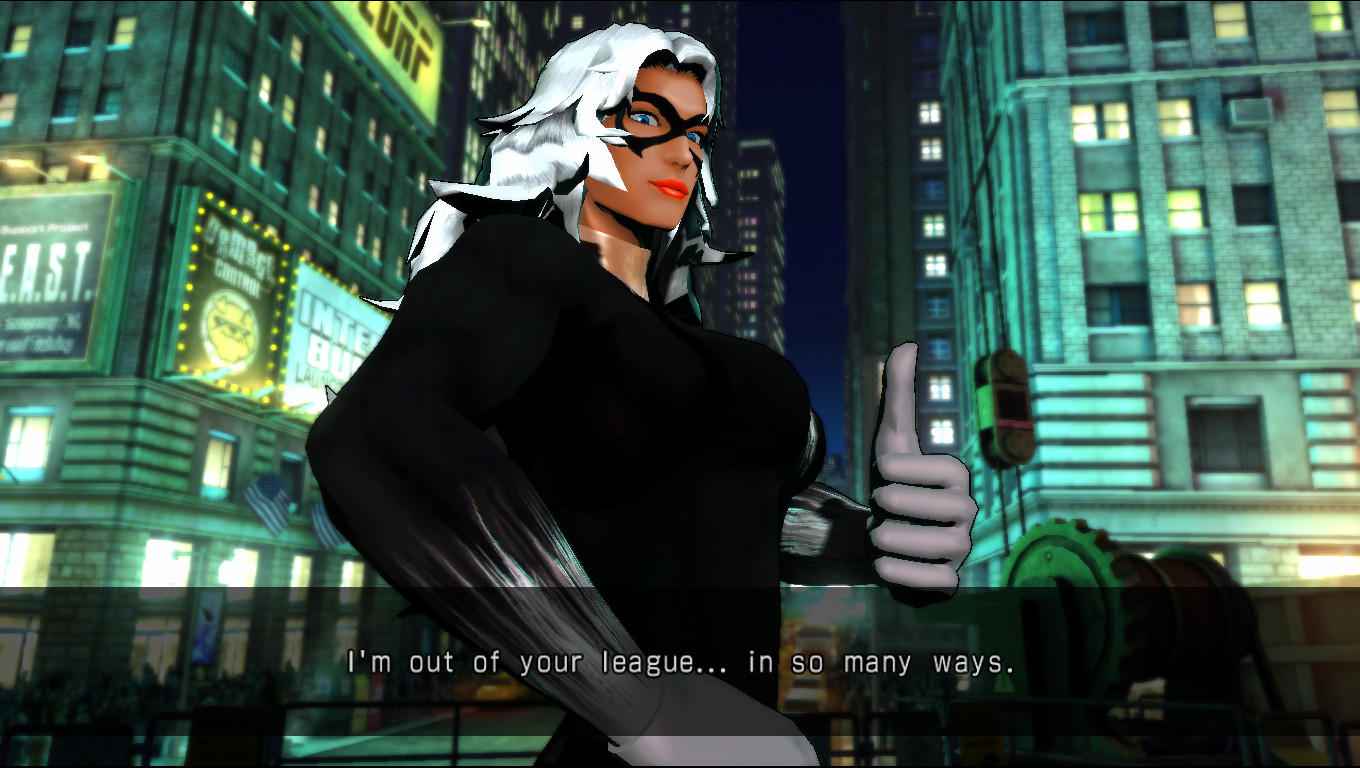 Classic Black Cat Mod for Ultimate Marvel vs Capcom 3 | UMvC3 Mods
