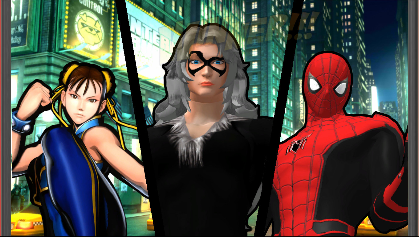 Classic Black Cat Mod for Ultimate Marvel vs Capcom 3 | UMvC3 Mods