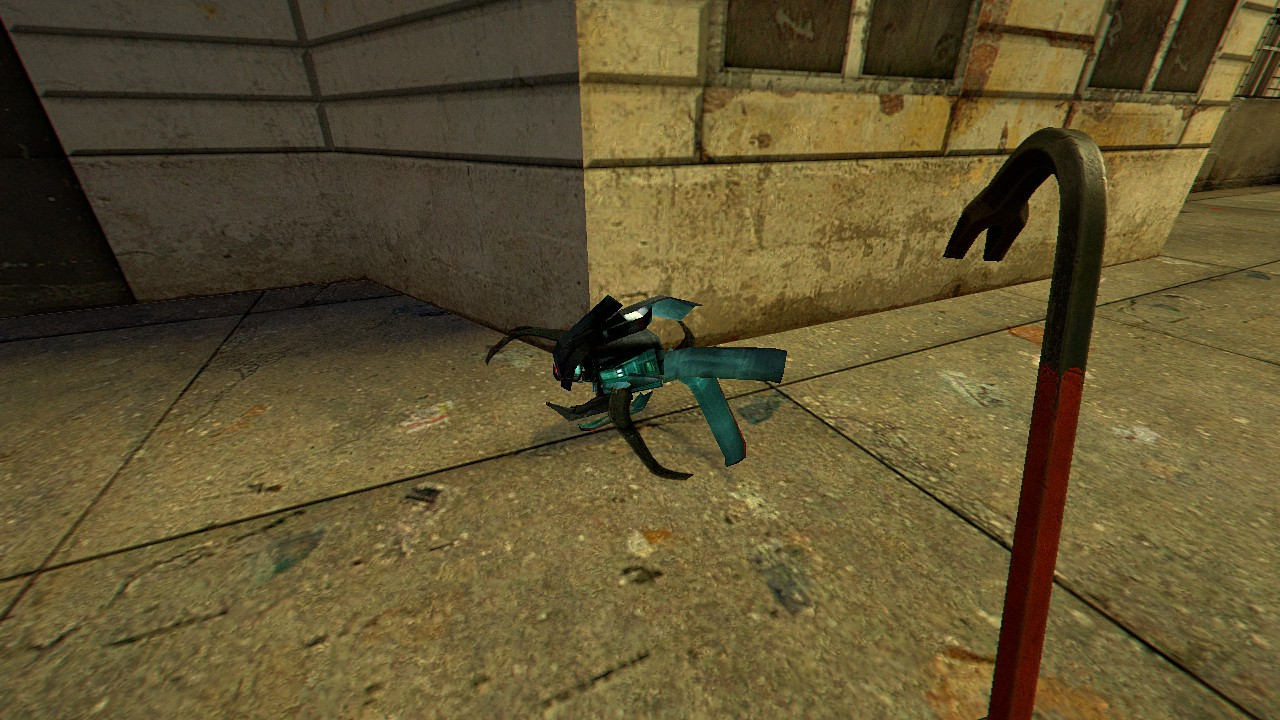 Slightly Upscaled Manhack [Half-Life 2] [Mods]