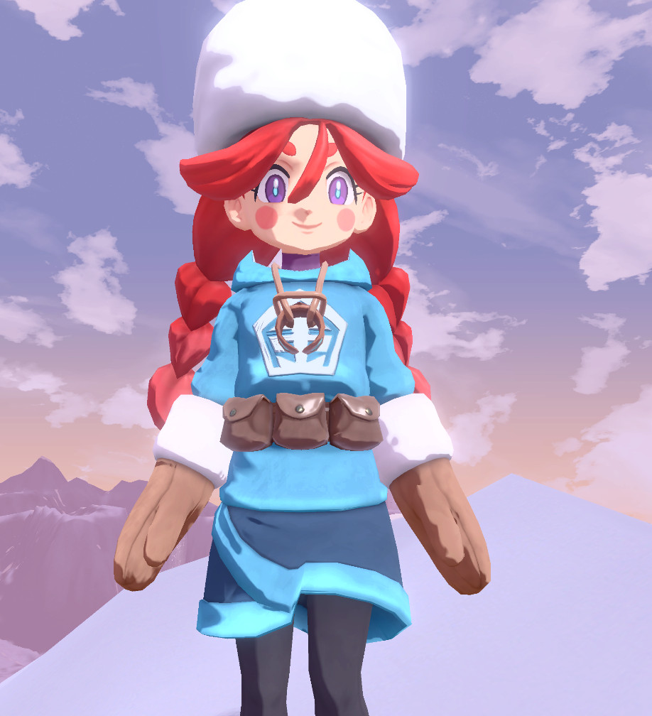 Celeste Madeline themed Sabi Mod for Pokémon Legends: Arceus | PLA Mods