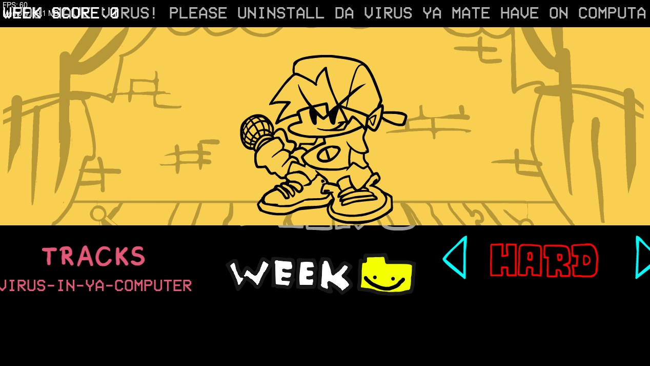 FNF: Virus in ya computer (Ron fanmade song) Mod for Friday Night ...