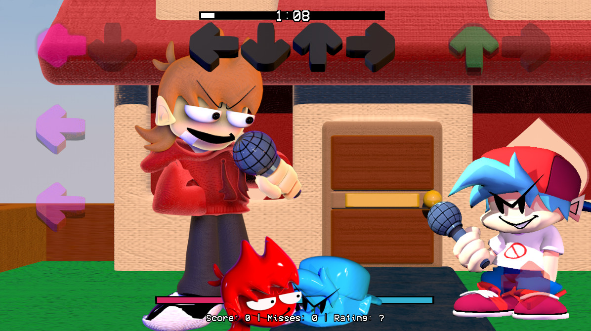 Vs Tord In 3D Mod for Friday Night Funkin' | FNF Mods