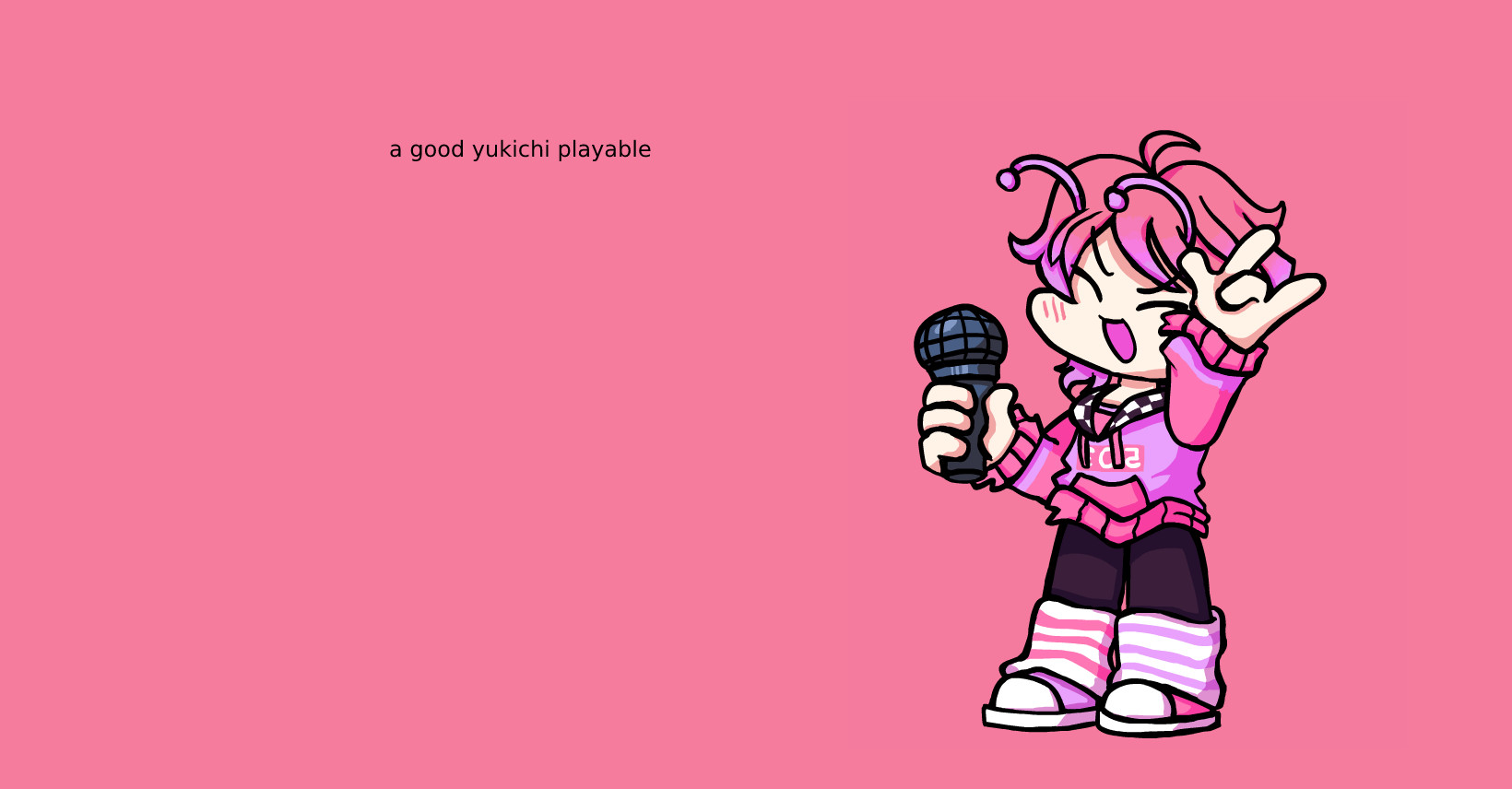 A Good Playable Yukichi Mod for Friday Night Funkin' | FNF Mods