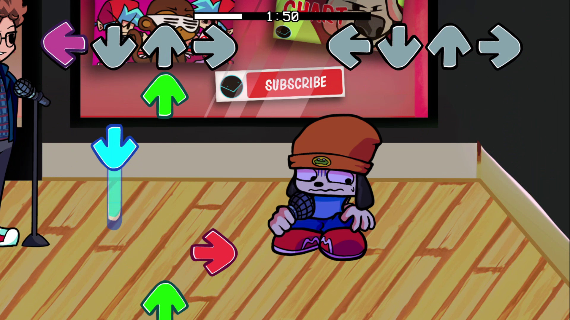 Parappa Plays Funky Music Mod Mod for Friday Night Funkin' | FNF Mods