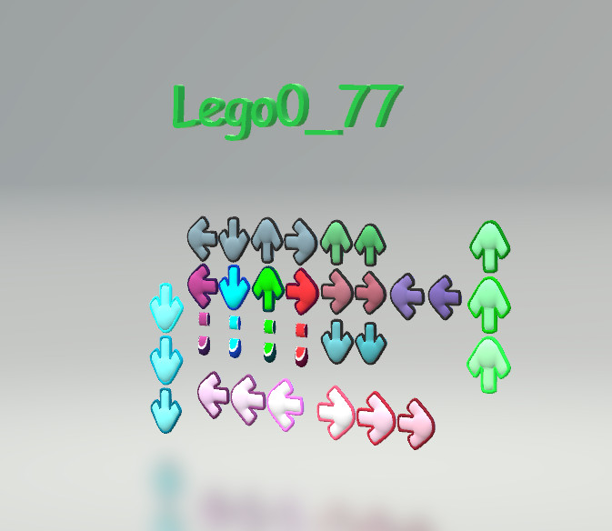 3D Note Skin Mod for Friday Night Funkin' | FNF Mods