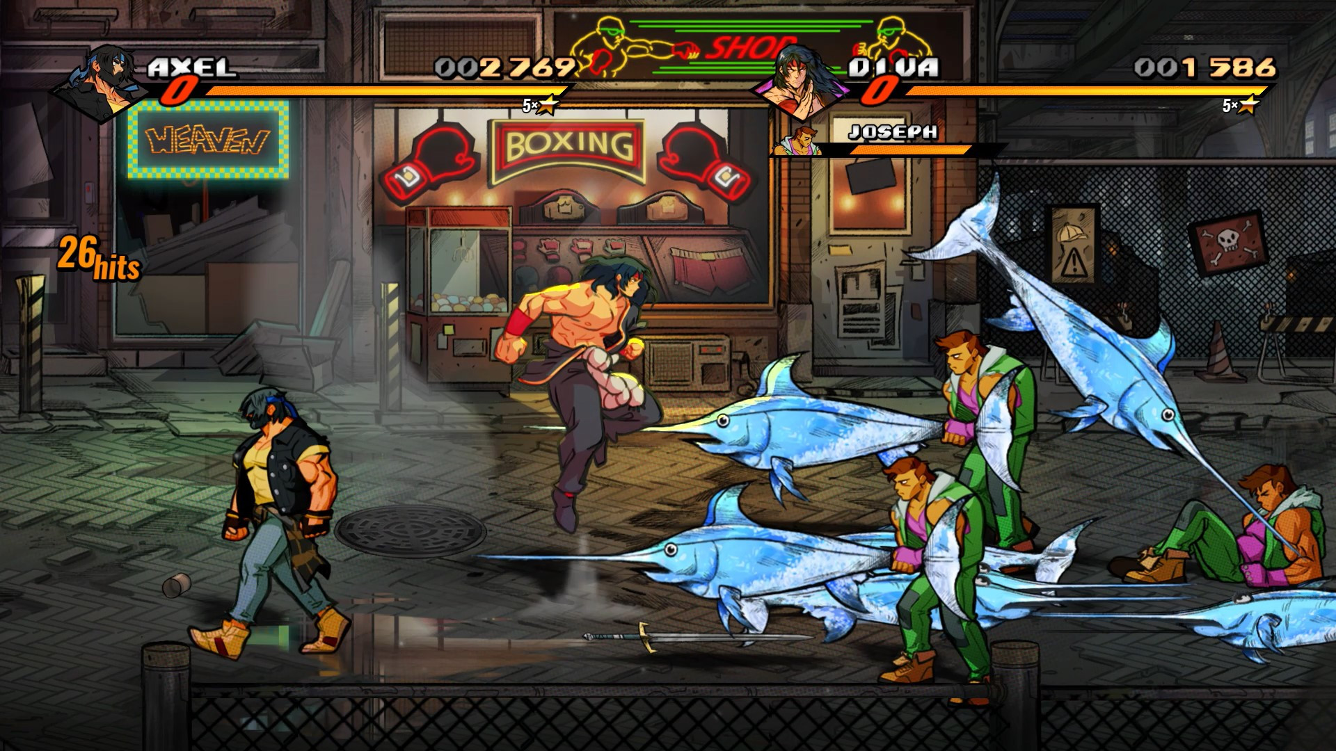 Streets Of Weapons [Streets of Rage 4] [Mods]