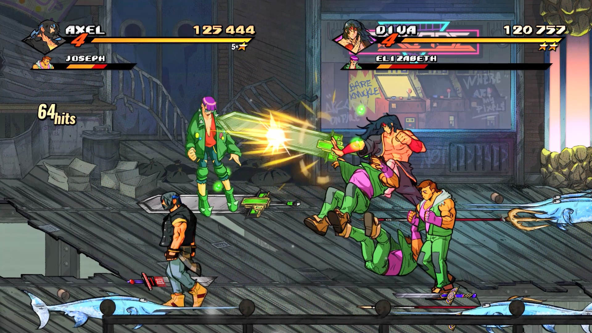 Streets Of Weapons [Streets of Rage 4] [Mods]