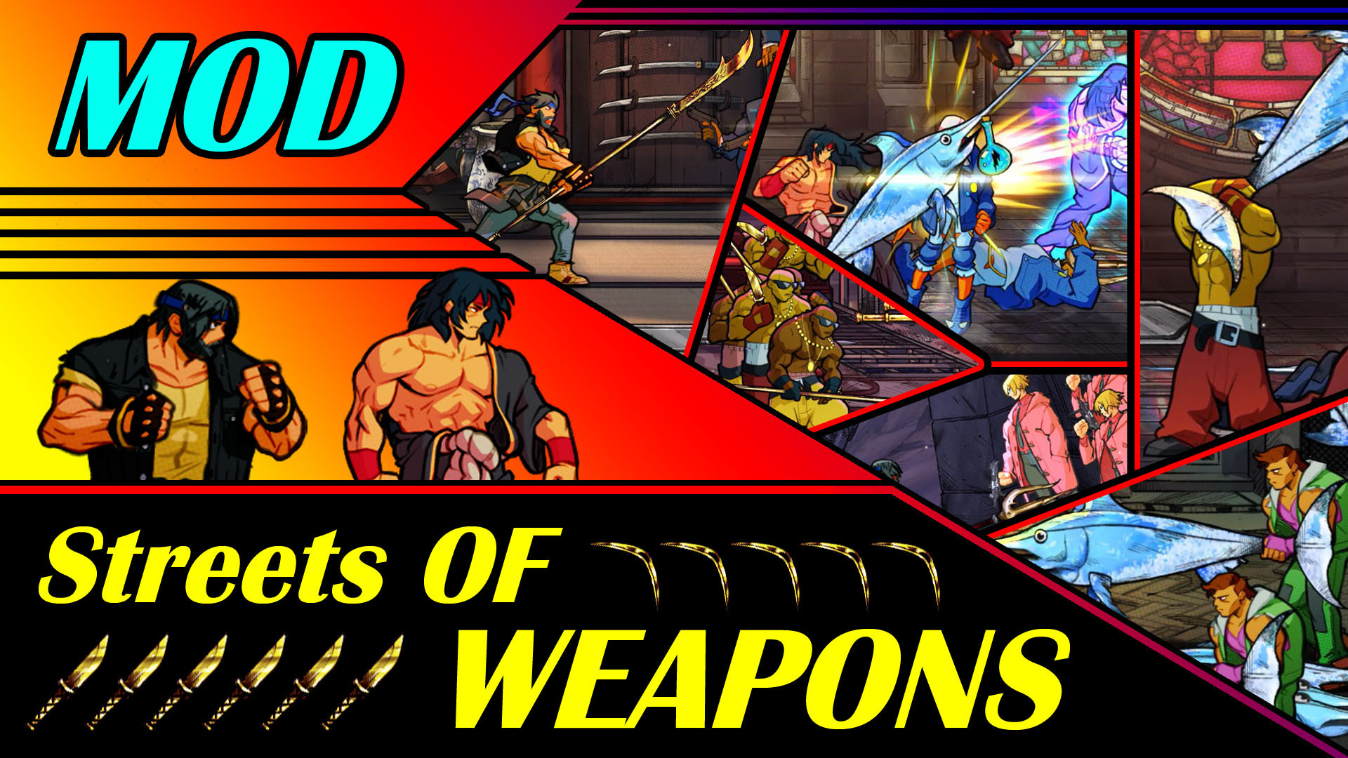 Streets Of Weapons [Streets of Rage 4] [Mods]