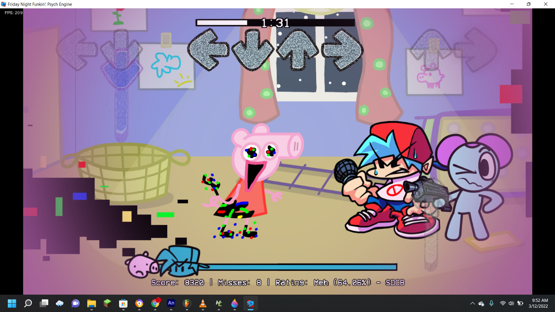 FNF vs. Pibbified Peppa Remastered Mod for Friday Night Funkin' | FNF Mods