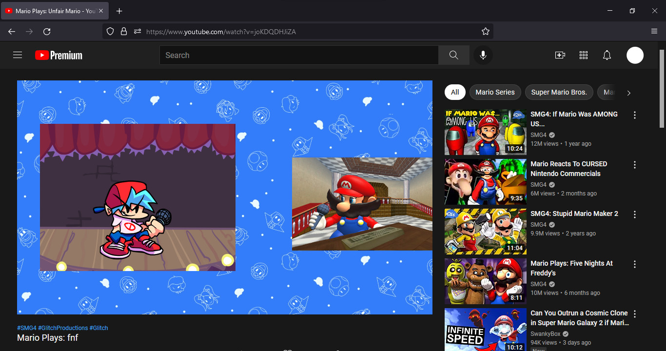 Mario's Meme Review Mod for Friday Night Funkin' | FNF Mods