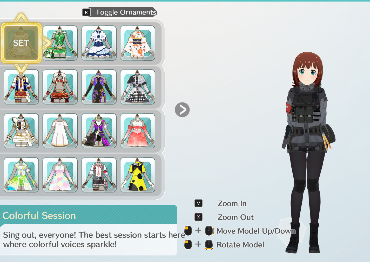 GFL2 Operator costumes for Colorful Session Mod for THE IDOLM@STER ...