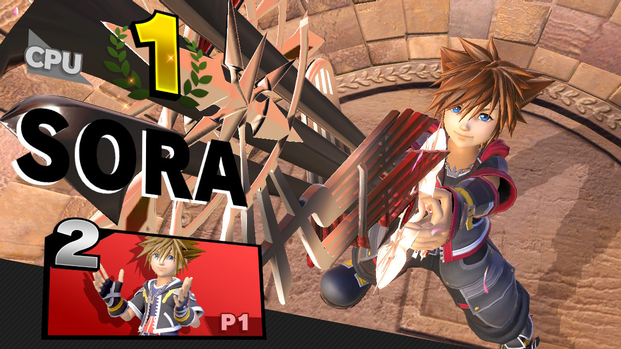 KH2 + KH3 Hair with Ultima Weapons Mod for Super Smash Bros. Ultimate ...