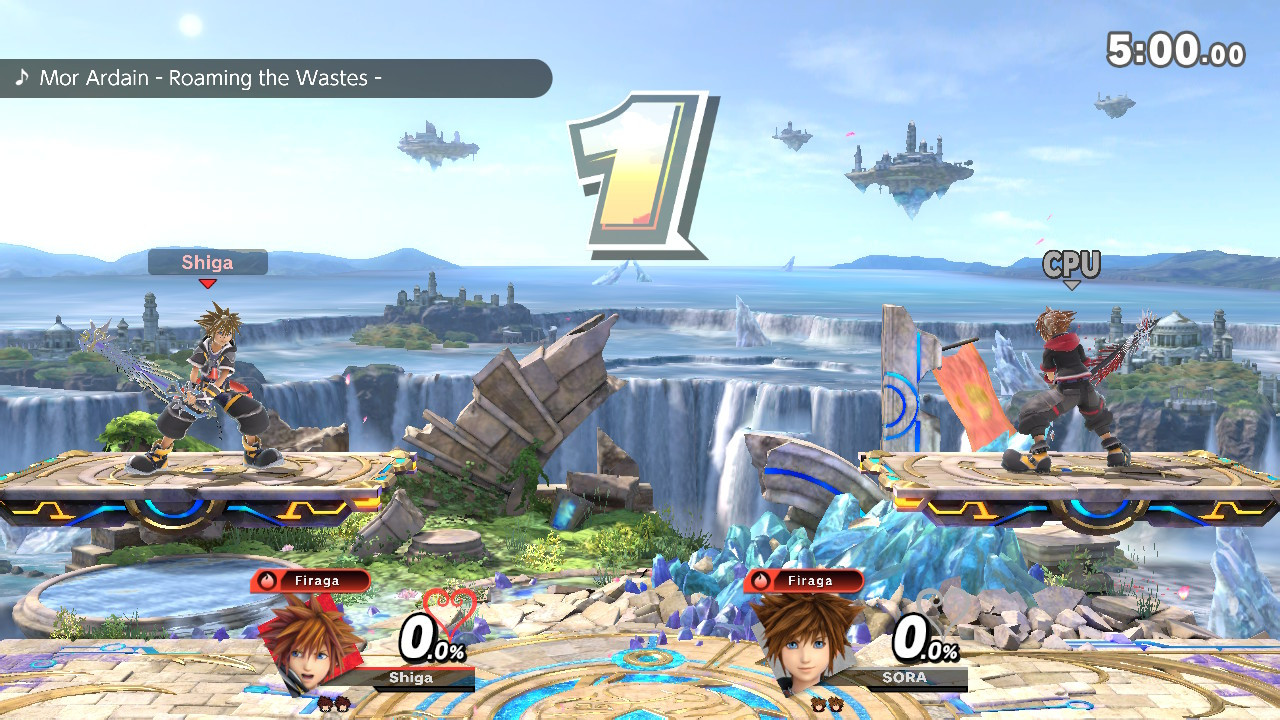 KH2 + KH3 Hair with Ultima Weapons Mod for Super Smash Bros. Ultimate ...