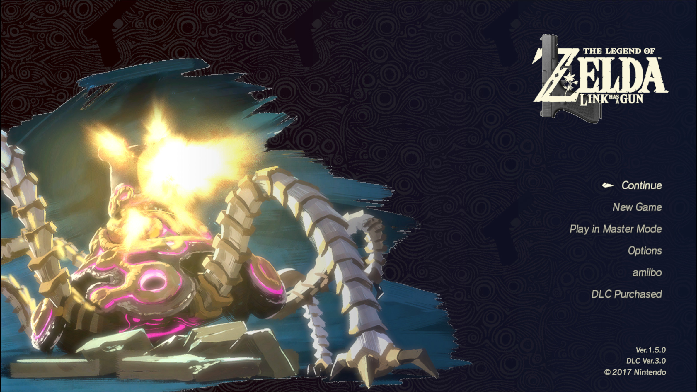 The Legend of Zelda: Link has a Gun Mod for The Legend of Zelda: Breath ...