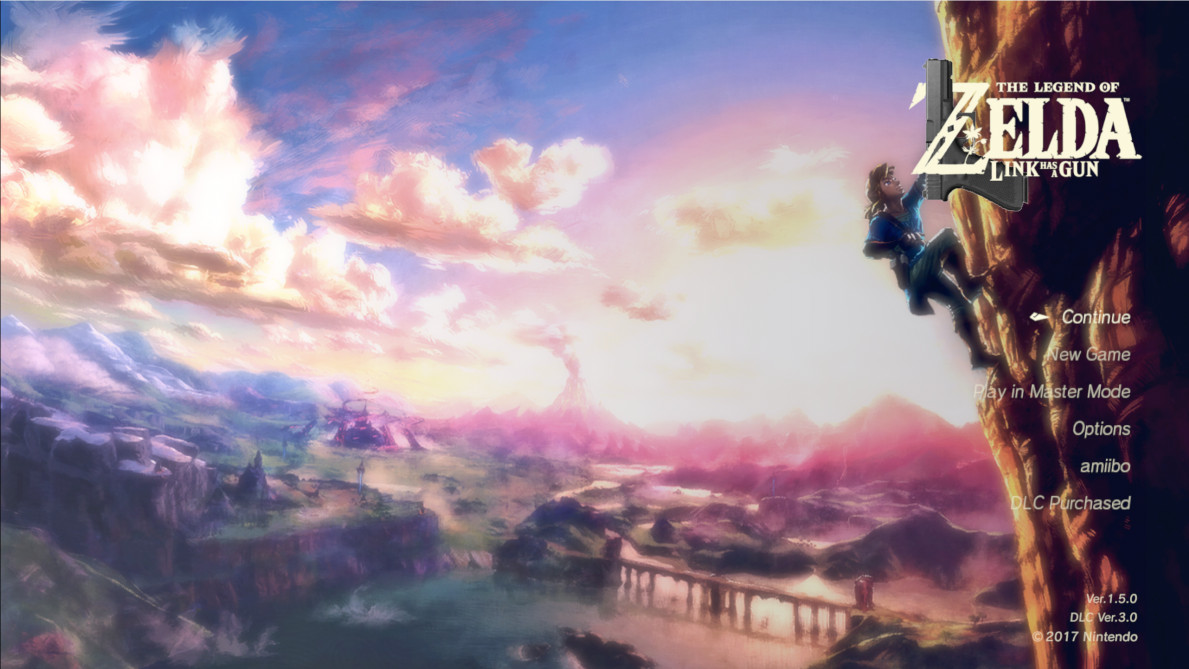 The Legend of Zelda: Link has a Gun Mod for The Legend of Zelda: Breath ...