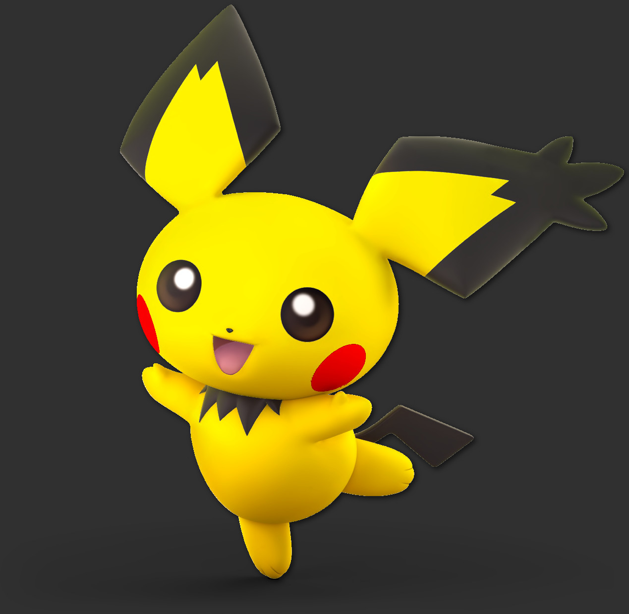 Shiny Pichu + Spiky Ear Mod for Super Smash Bros. Ultimate | SSBU Mods