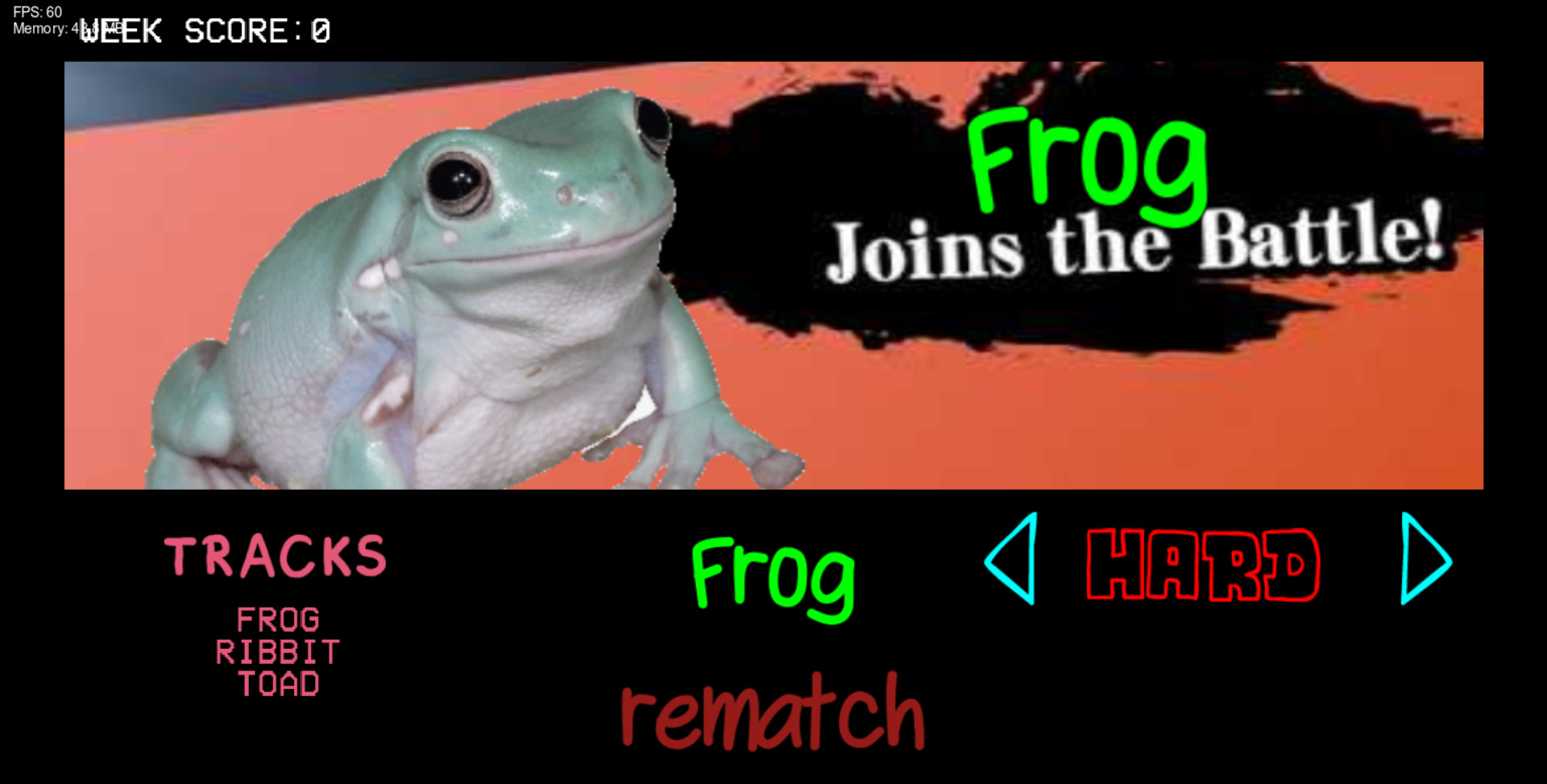 Friday Night Froggin' Mod for Friday Night Funkin' | FNF Mods