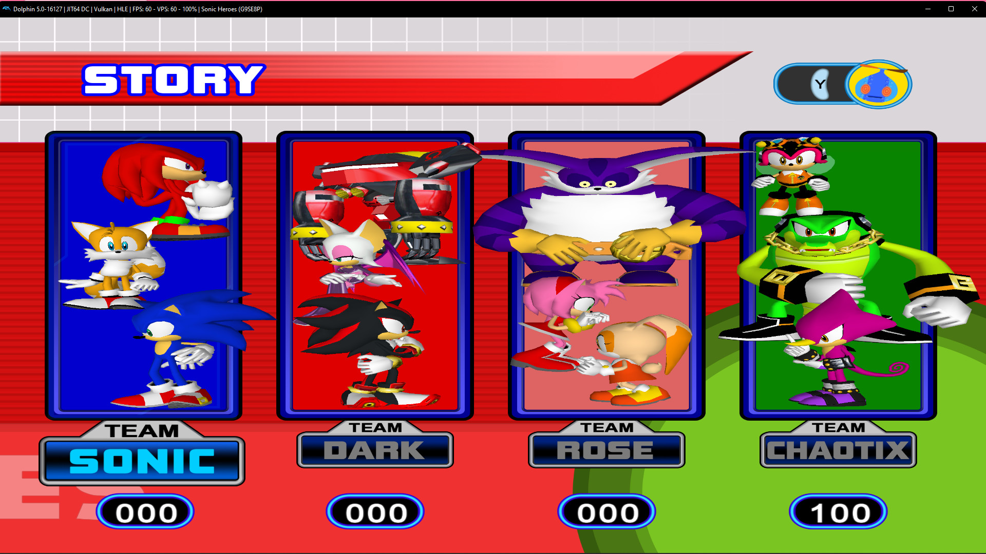 Sonic Heroes A.I Textures ported/No Gloss Included Mod for Sonic Heroes ...