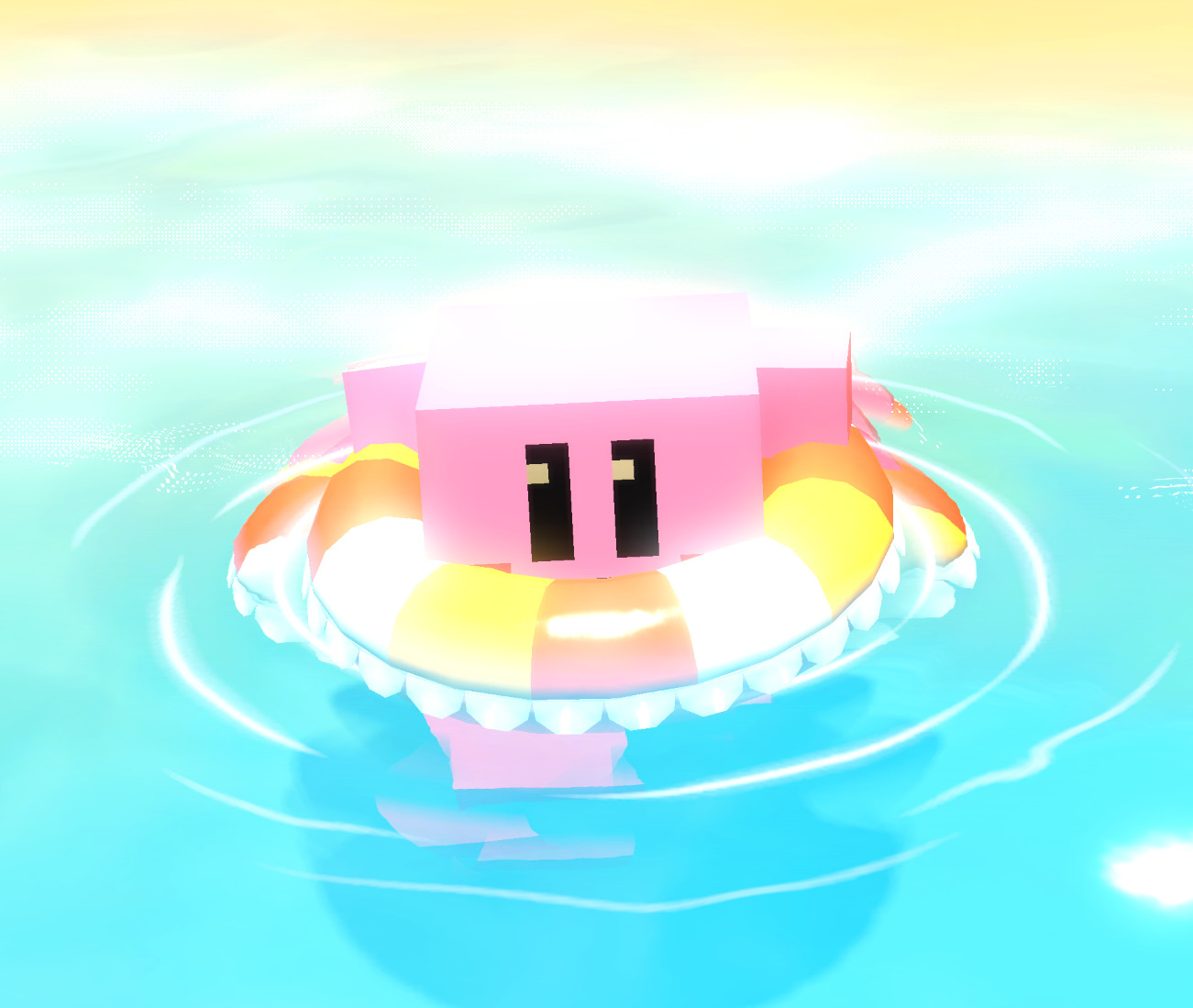 Minecraft Kirby Mod for Kirby and the Forgotten Land | K:FL Mods