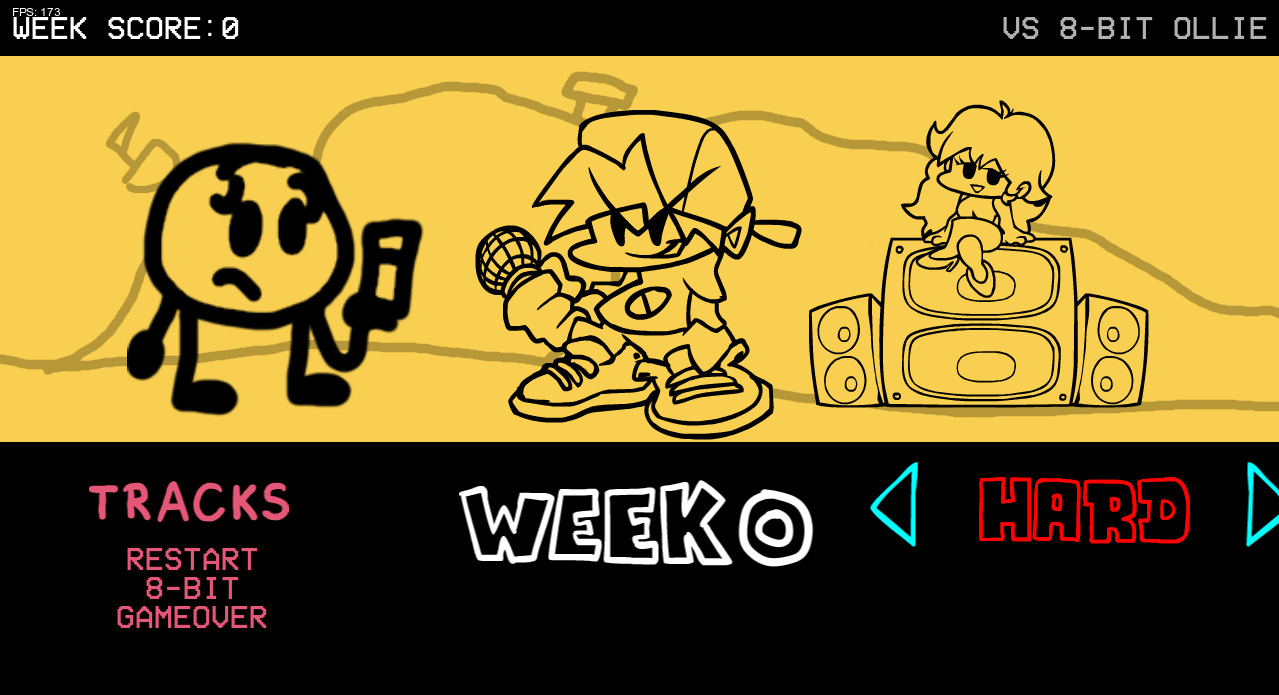 VS 8-Bit Ollie Mod for Friday Night Funkin' | FNF Mods