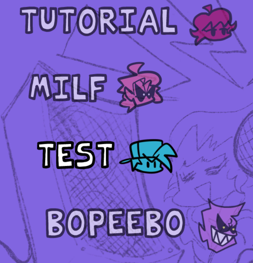 FNF Alpha Collection Mod for Friday Night Funkin' | FNF Mods