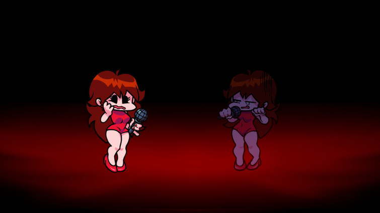 Phantasm But GFV2 And GFV1 Sings it Mod for Friday Night Funkin' | FNF Mods