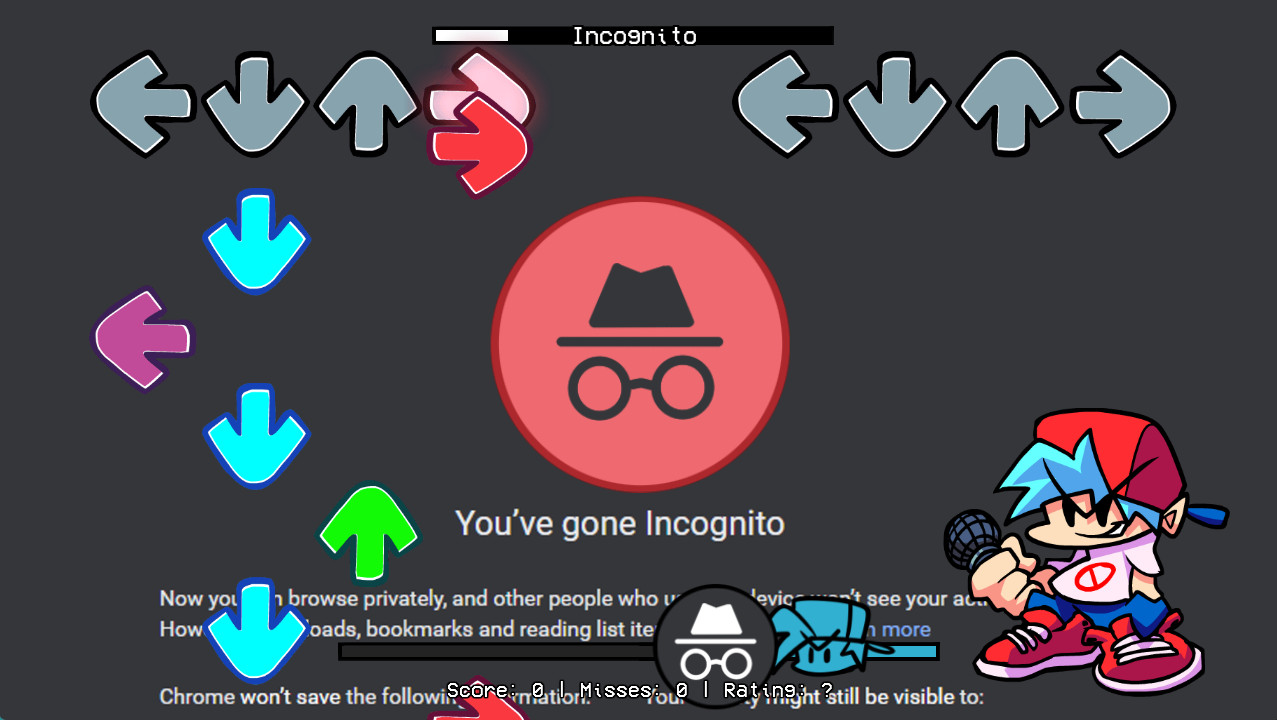 FNF Vs Incognito [Friday Night Funkin'] [Mods]