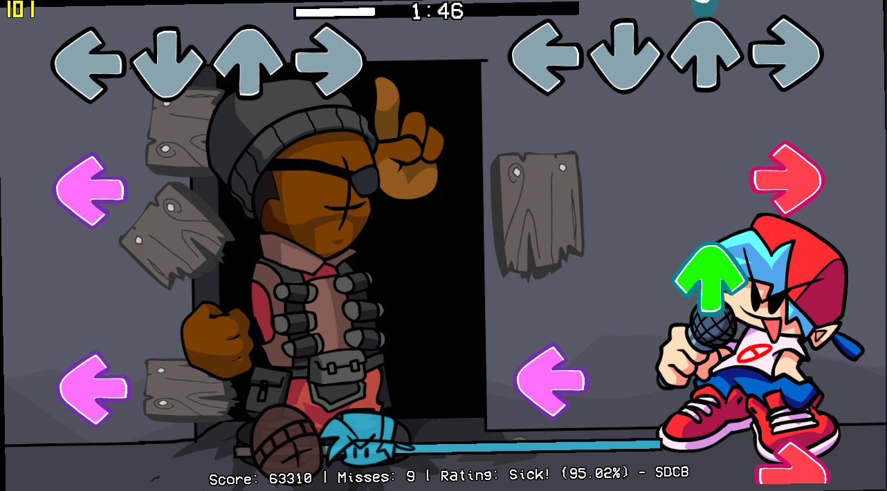 Kaboom Recharted Mod for Friday Night Funkin' | FNF Mods