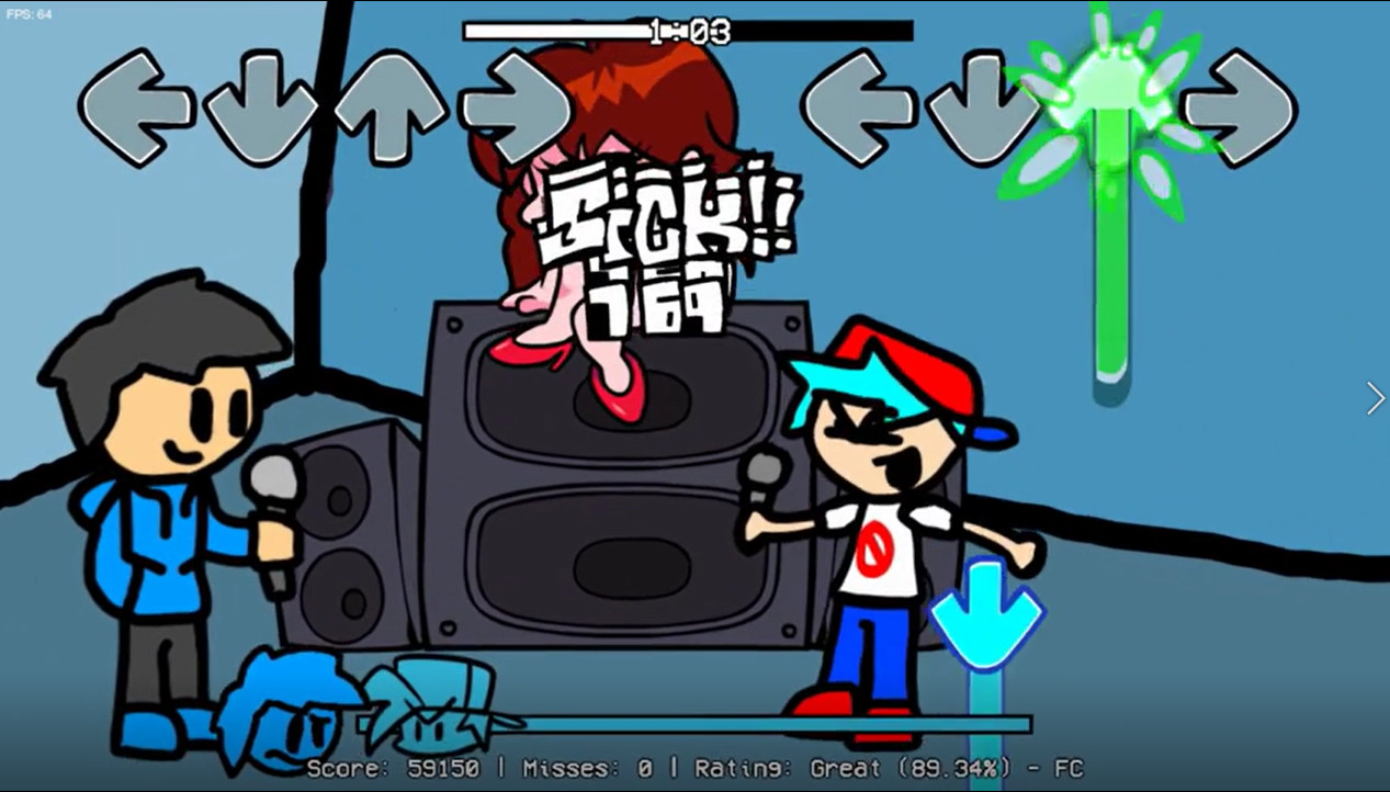 FNF: VS Bluue Mod for Friday Night Funkin' | FNF Mods