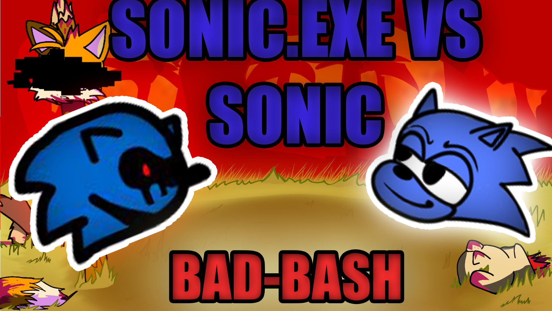 Fnf Bad-bash Sonic.exe Sonic Mod for Friday Night Funkin' | FNF Mods