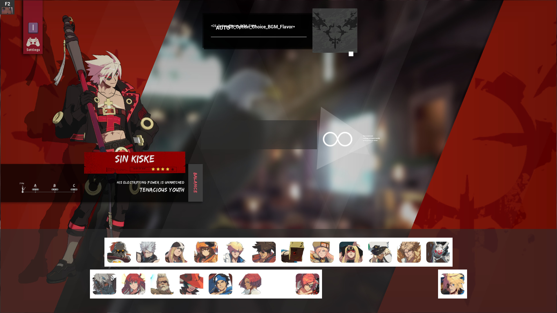 Sin Kiske Xrd Color 08 Mod for GUILTY GEAR -STRIVE- | GGST Mods