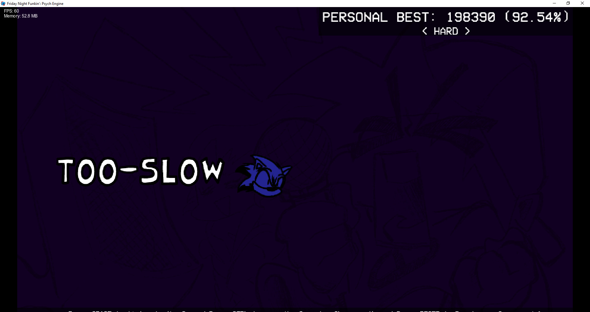High Effort SonicEXE 3.0; Too Slow Encore Mod for Friday Night Funkin ...