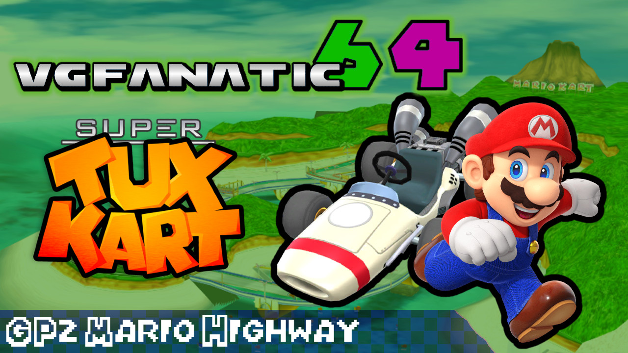 GP2 Mario Highway Mod for SuperTuxKart | STK Mods