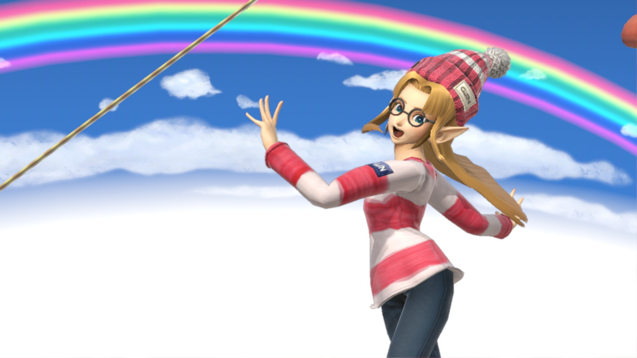 Inkling Fashion Zelda Mod for Super Smash Bros. Ultimate | SSBU Mods