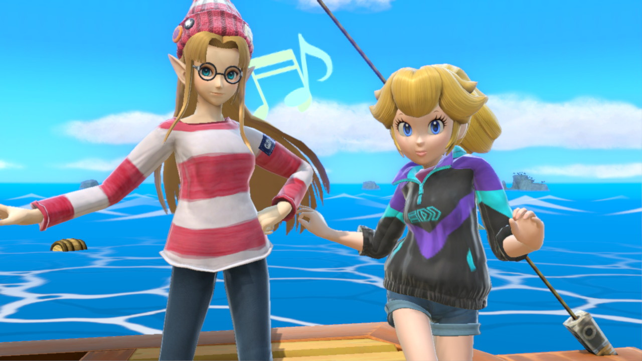 Inkling Fashion Zelda Mod for Super Smash Bros. Ultimate | SSBU Mods