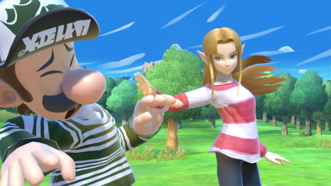 Inkling Fashion Zelda Mod for Super Smash Bros. Ultimate | SSBU Mods
