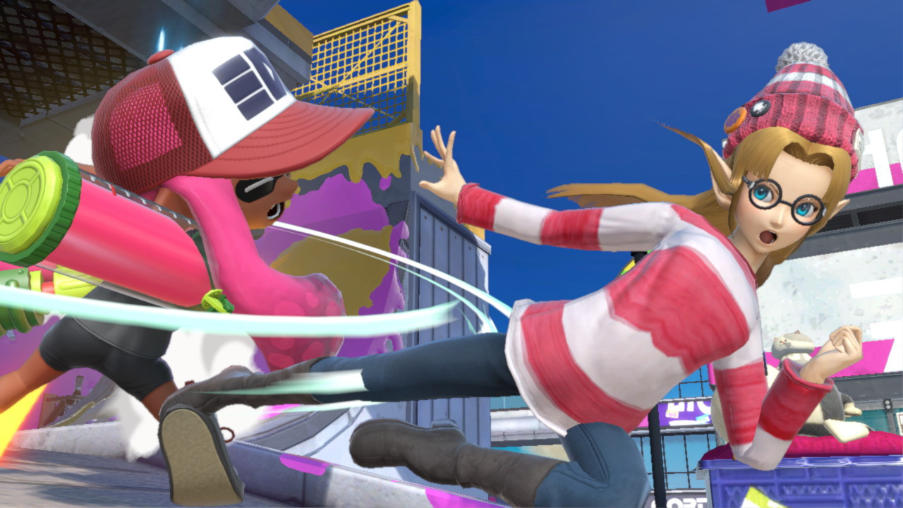 Inkling Fashion Zelda Mod for Super Smash Bros. Ultimate | SSBU Mods